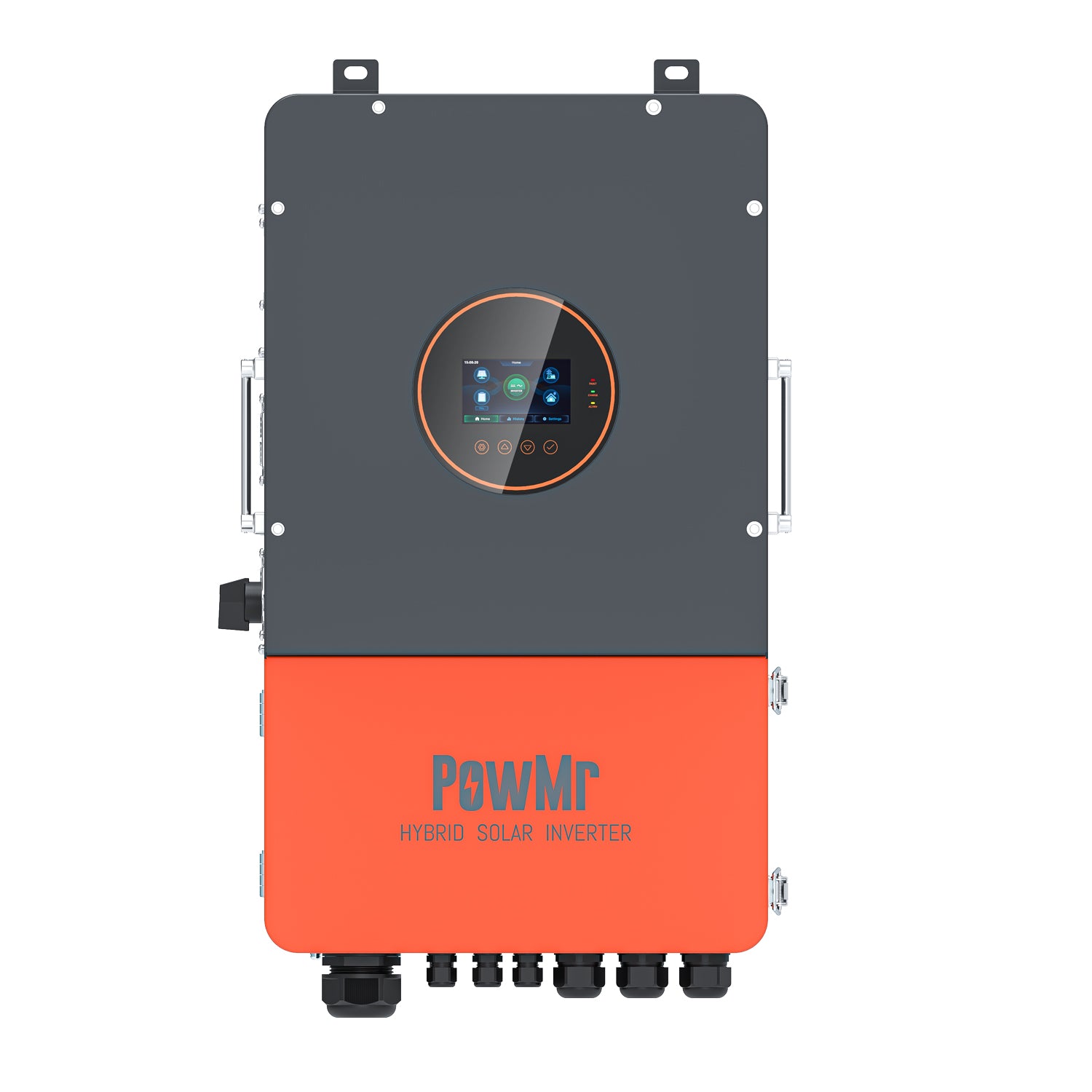 Inversor híbrido de 12KW 48Vdc 110V/240V/208Vac fase dividida compatib – PowMr