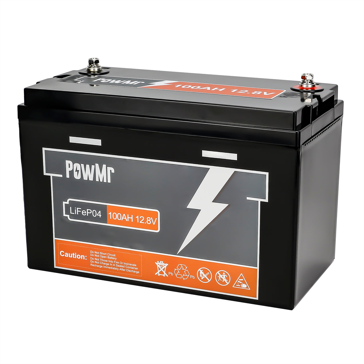 100AH 12V LiFePO4 Deep Cycle Battery – PowMr