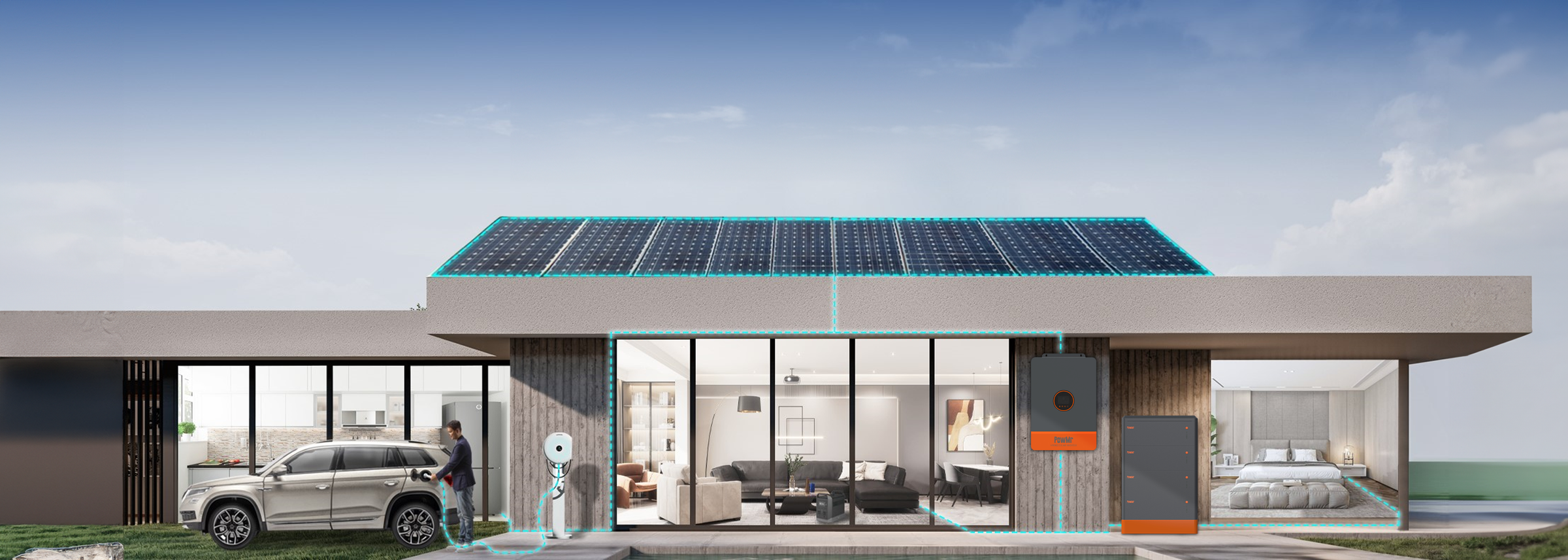 Split Phase Inverters: 120V/240V AC Output – PowMr