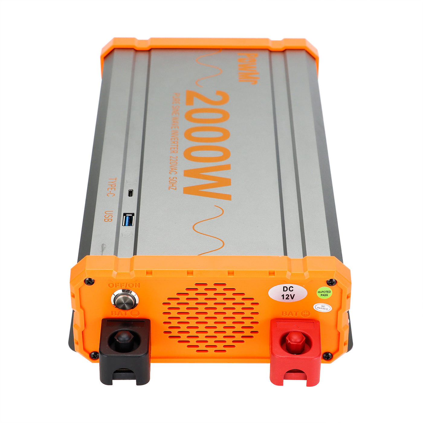 2000W DC 12V AC 220V EU Power Inverter – PowMr