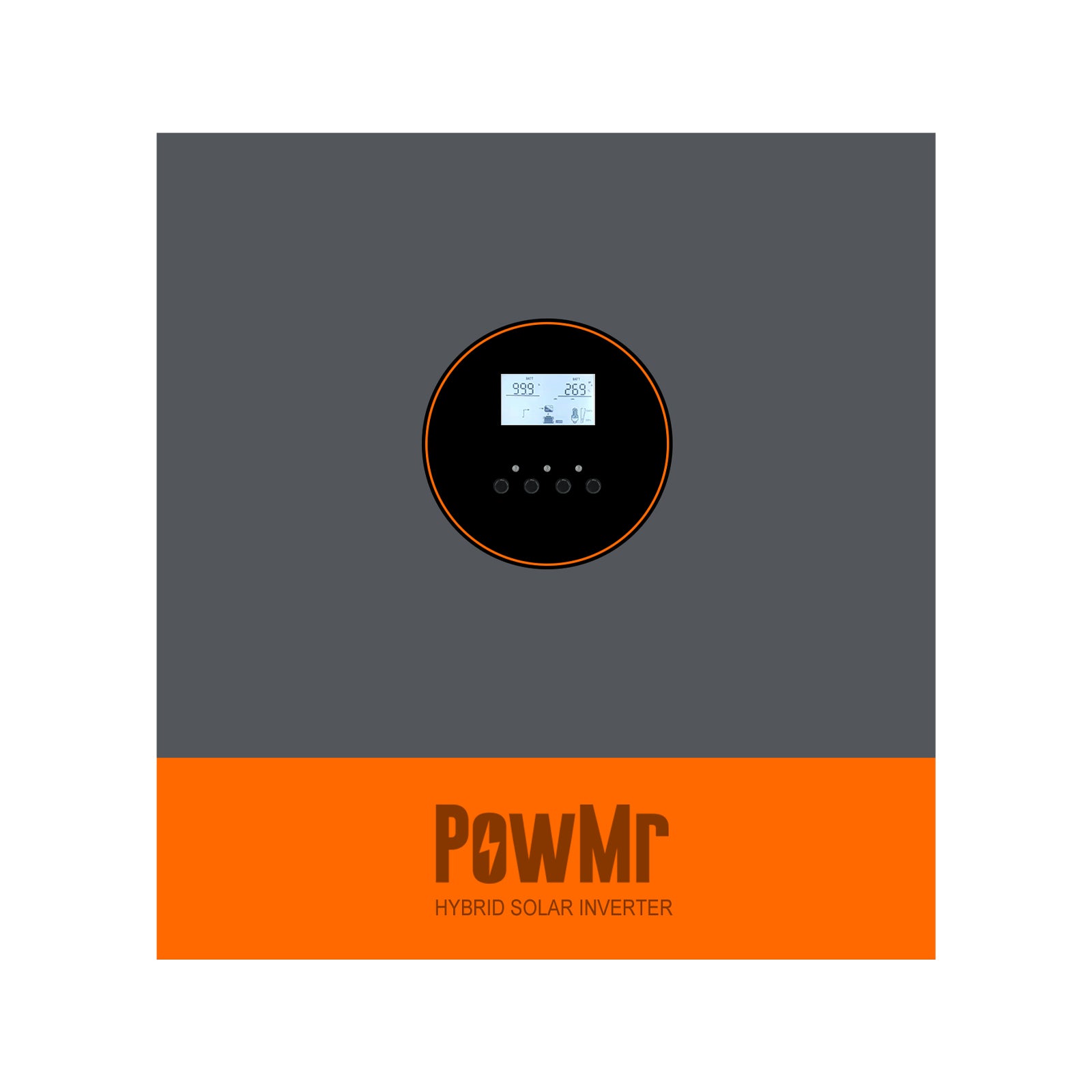 11000Watt 220Vac 48Vdc All In One Solar Inverter Supports 9 Units in P ...