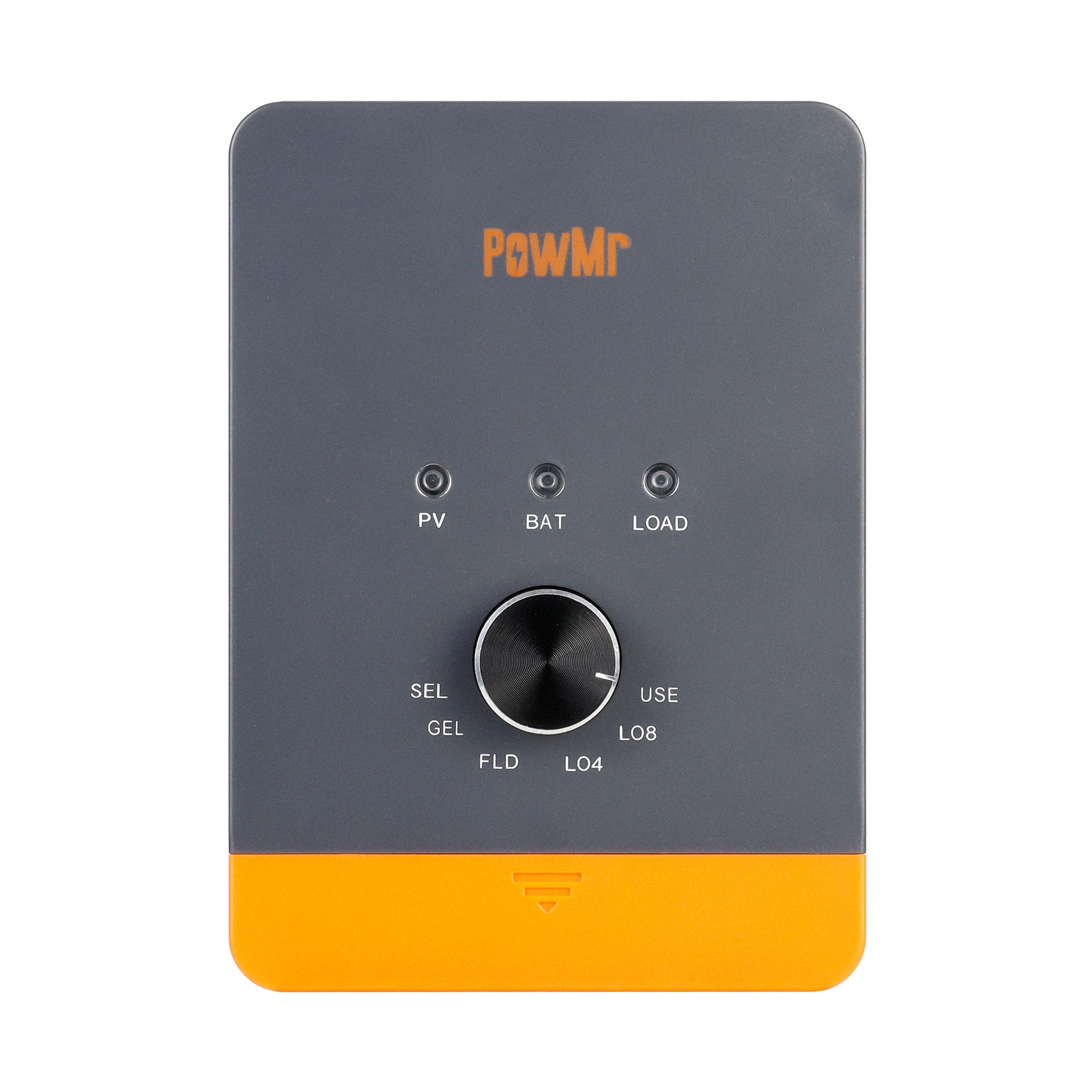 ตัวควบคุมการชาร์จพลังงานแสงอาทิตย์ MPPT ปุ่มหมุน 25A 12V 24V – PowMr
