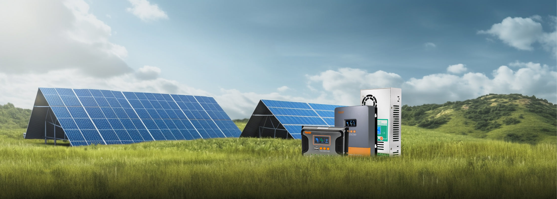 Solar Charge Controllers MPPT & PWM Solutions – PowMr