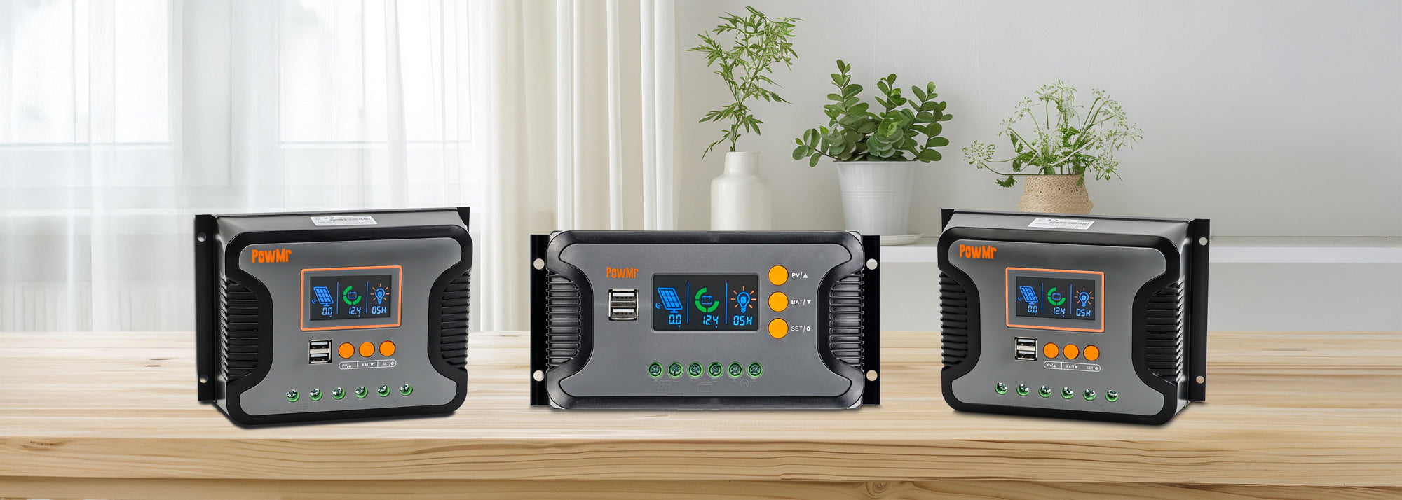 PWM Solar Charge Controllers Efficient Battery Charging – PowMr